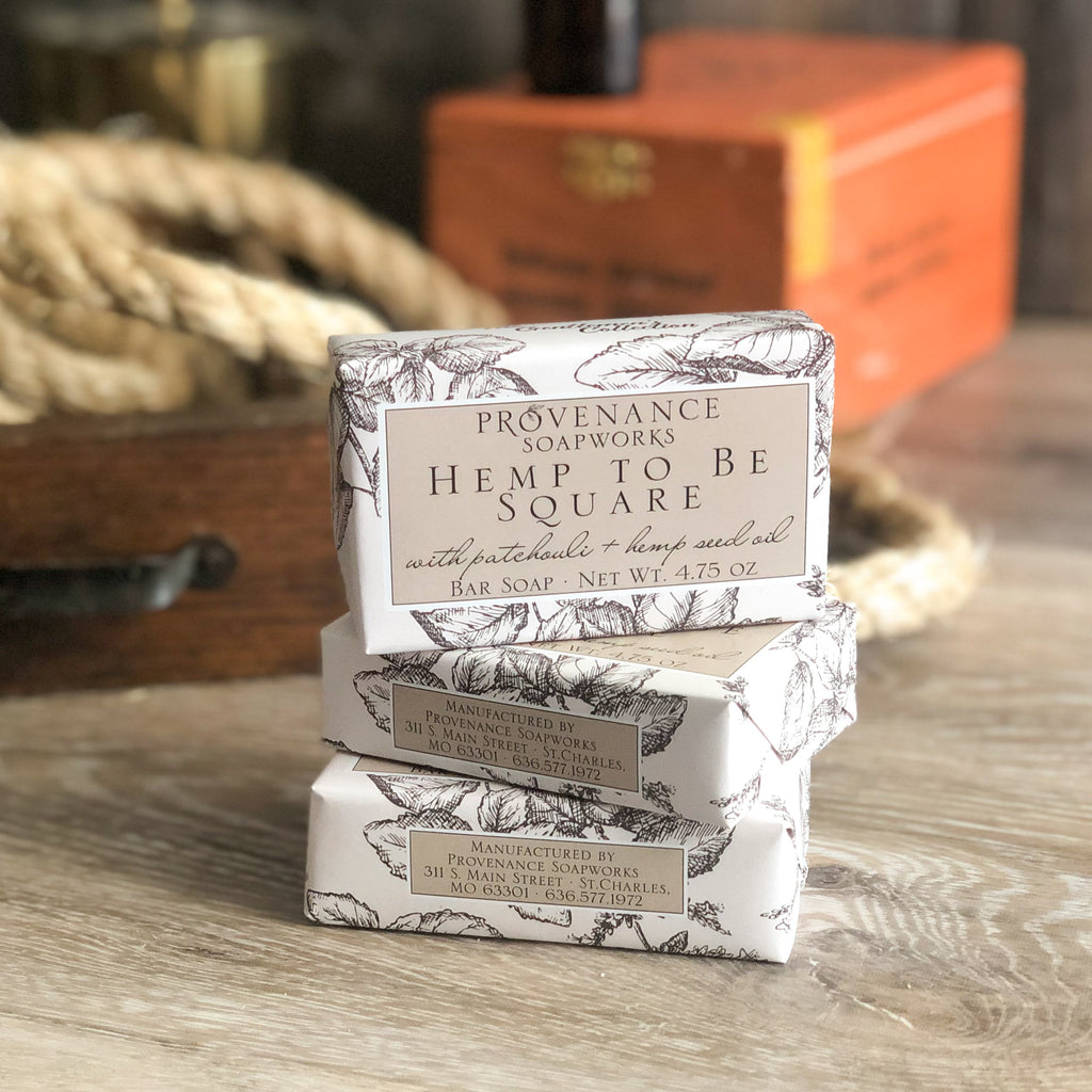Hemp to be Square Soap – Provenance Soapworks